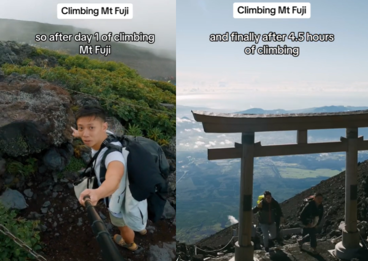 'The path to the summit felt like forever': Singapore man documents attempt to climb Mount Fuji ...